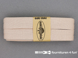 Oaki Doki Tricot biaisband - 20mm x 3 meter - roze beige (053) kopen ...